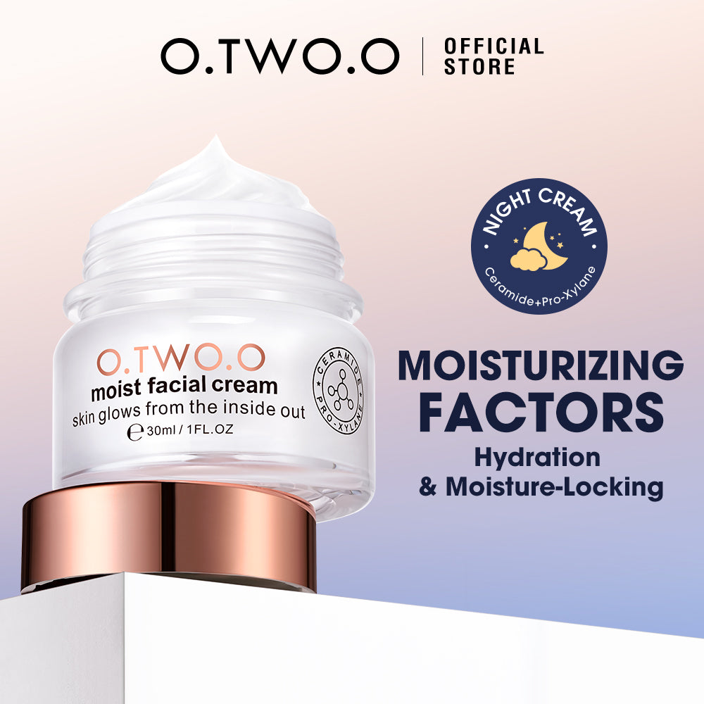 O.TWO.O Skin Care Day Cream Moist Facial Cream Moisturizing Refreshing