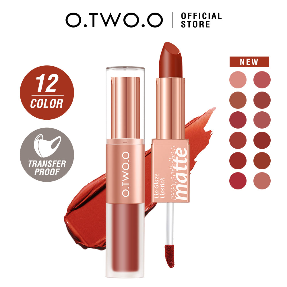 O.TWO.O 2 in 1 Lipstick Double Head Lipstick and Lip Mud